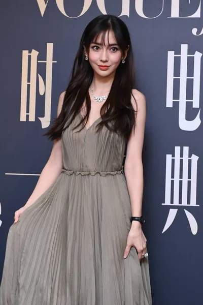 Hong Kong Actress Angelababy Poses She Arrives Red Carpet 2018 – Stock Editorial Photo ...