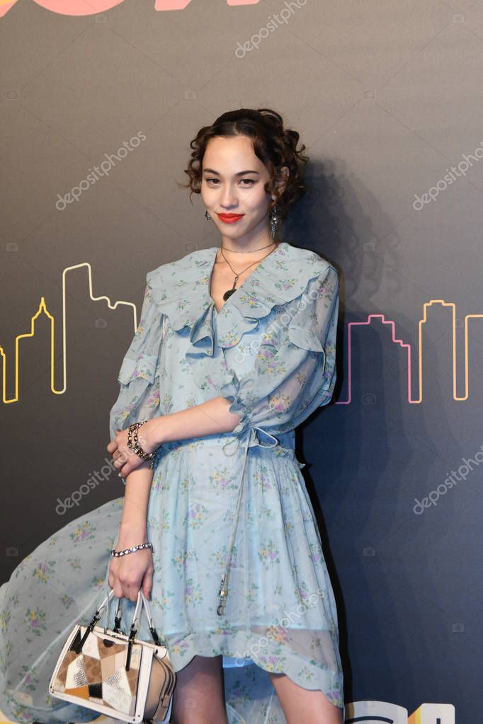 La modelo y actriz estadounidense-japonesa Audrie Kiko Daniel, conocida ...