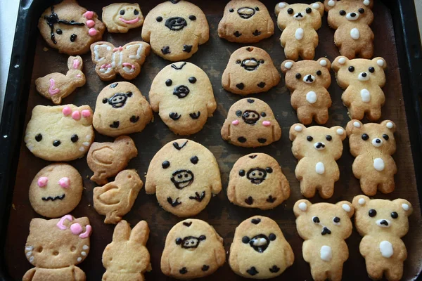 Rilakkuma Shape Cookies Pictured Rilakkuma Themed Bakery Shanghai China ...