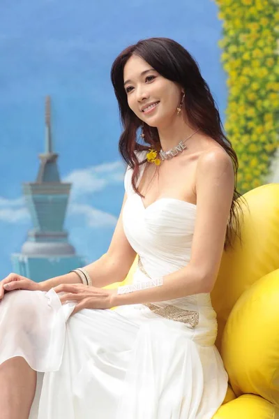 Taiwanese Model Actress Lin Chi Ling Poses Promotional Event Celebrate — Stock Editorial Photo ...