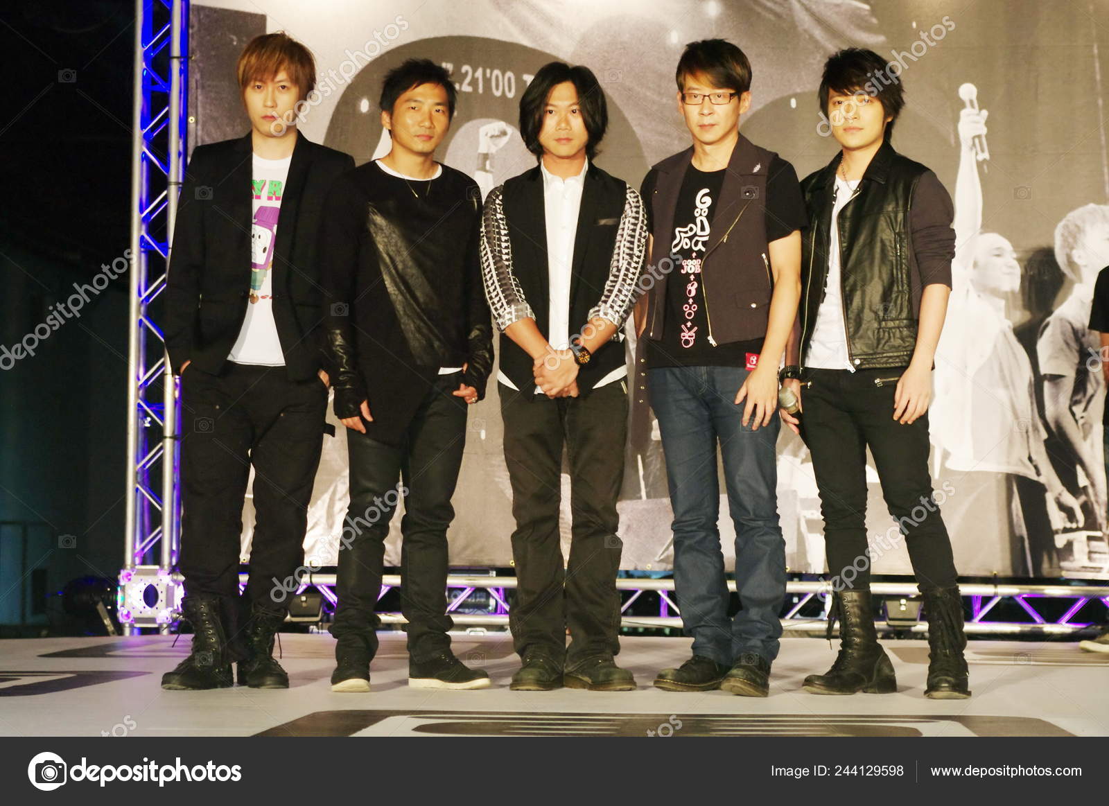 Taiwanese Pop Band Mayday Speak Press Conference Upcoming Concert ...