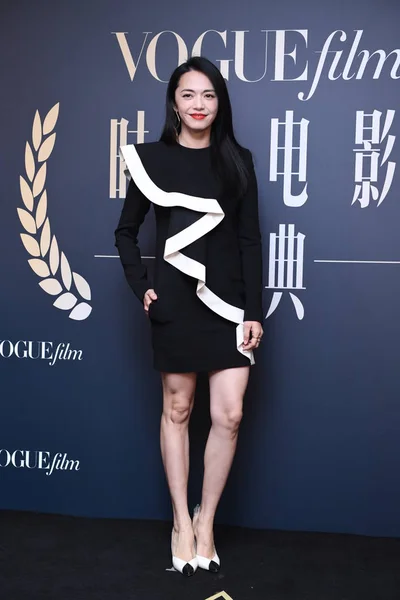 Hong Kong Actress Angelababy Poses She Arrives Red Carpet 2018 – Stock ...