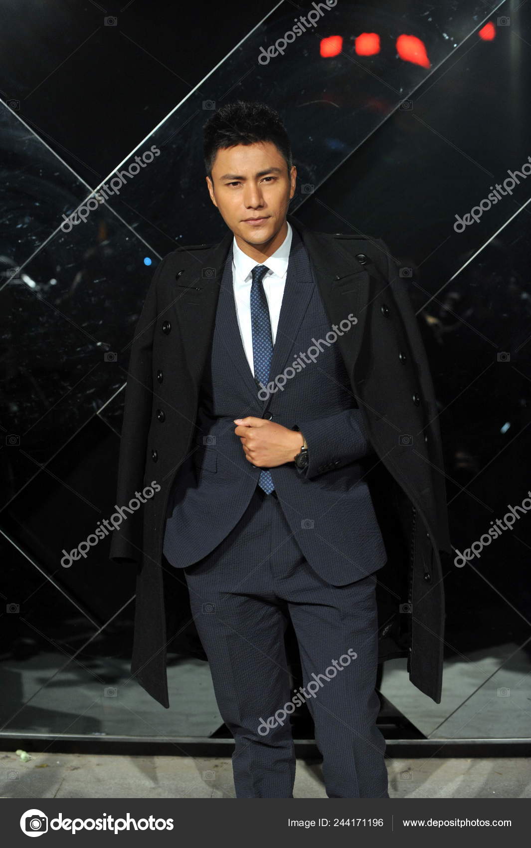 Chinese Actor Chen Kun Attends Launch Ceremony Burberry Watch Beijing ...