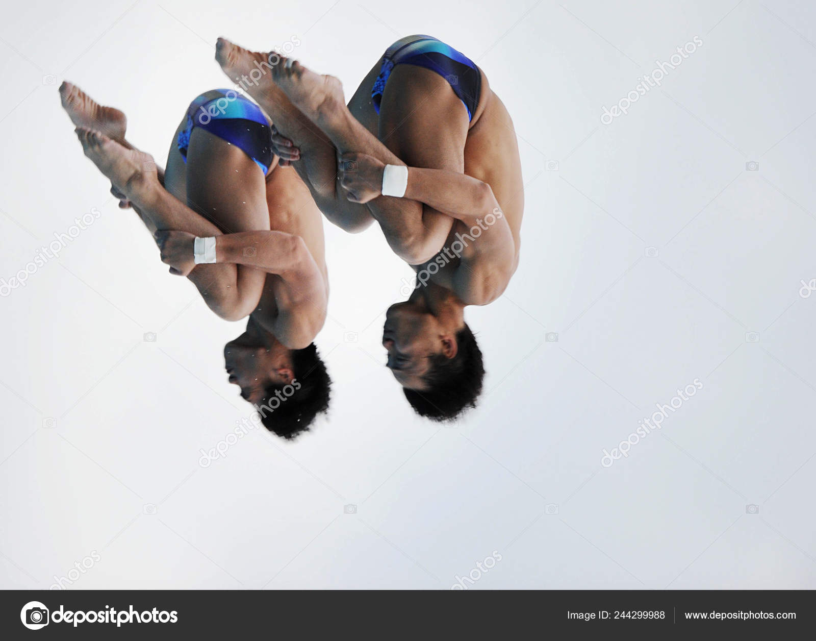 Chinas Huo Liang Qiu Compete Final Mens Metre Synchronised Platform ...