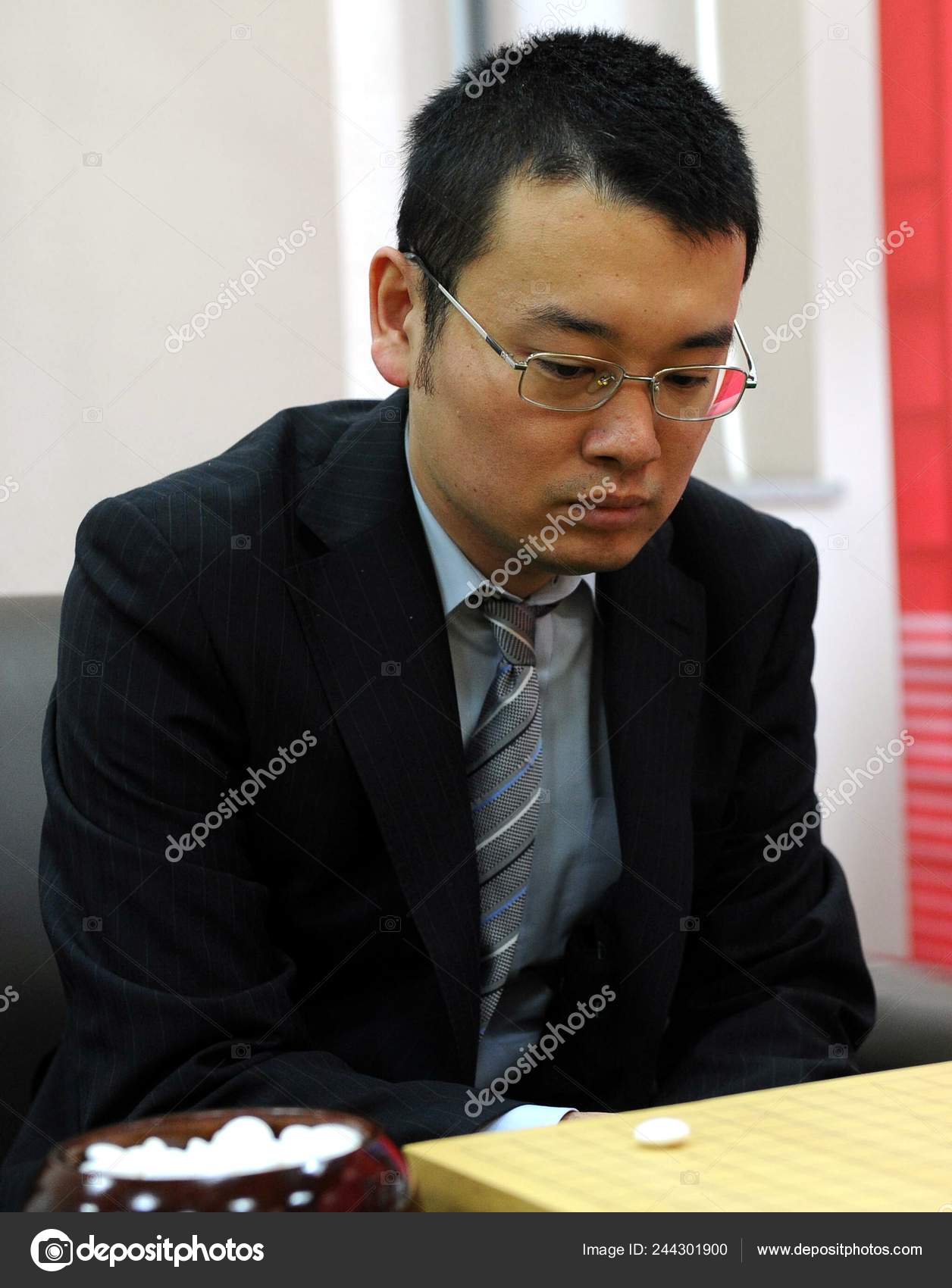 Yuki Satoshi Dan Japan Competes Choi Cheolhan Dan South Korea — Stock ...