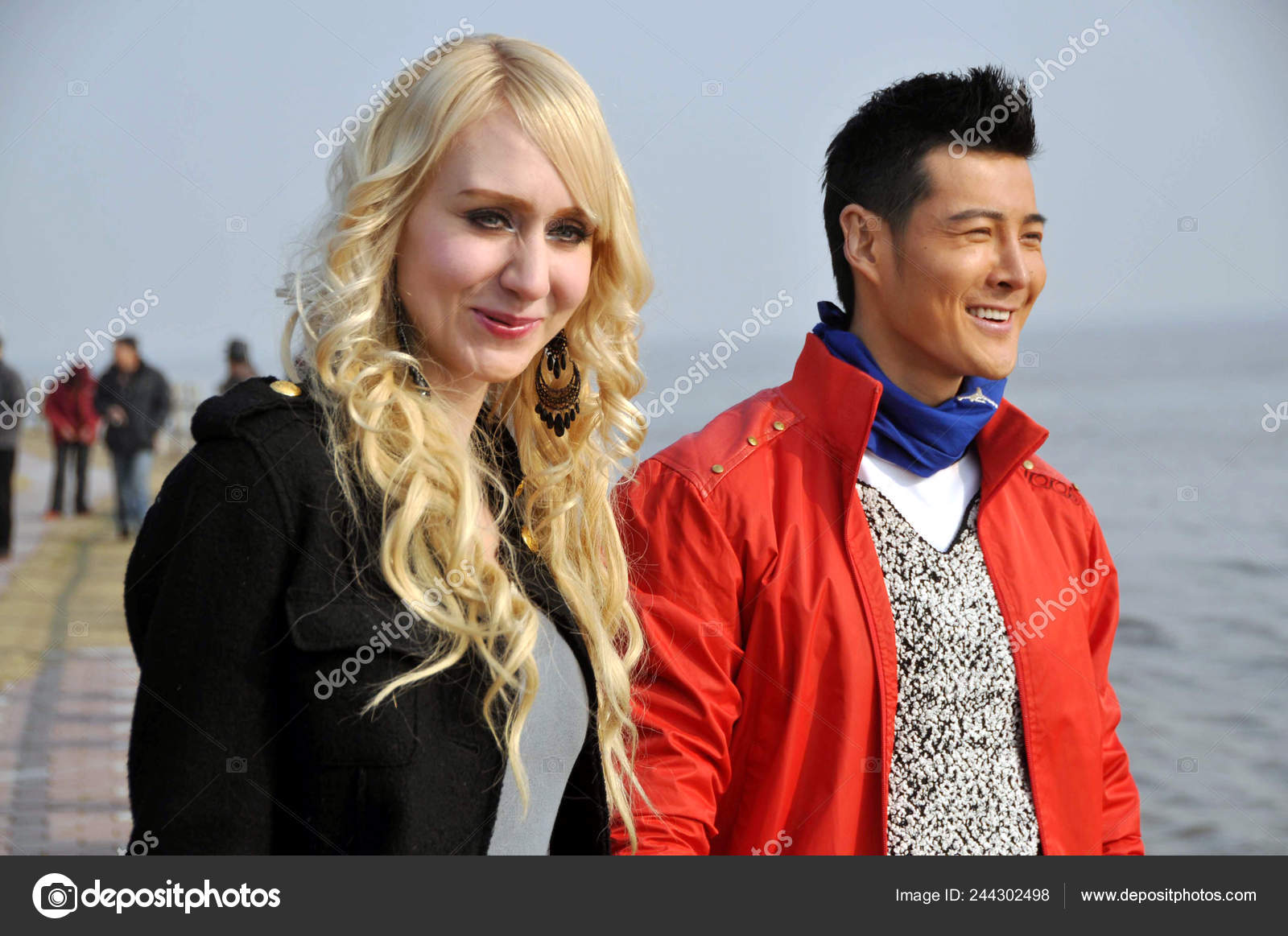 German Model Actress Tanja Leinthaler Left Her Husband Chinese Actor ...