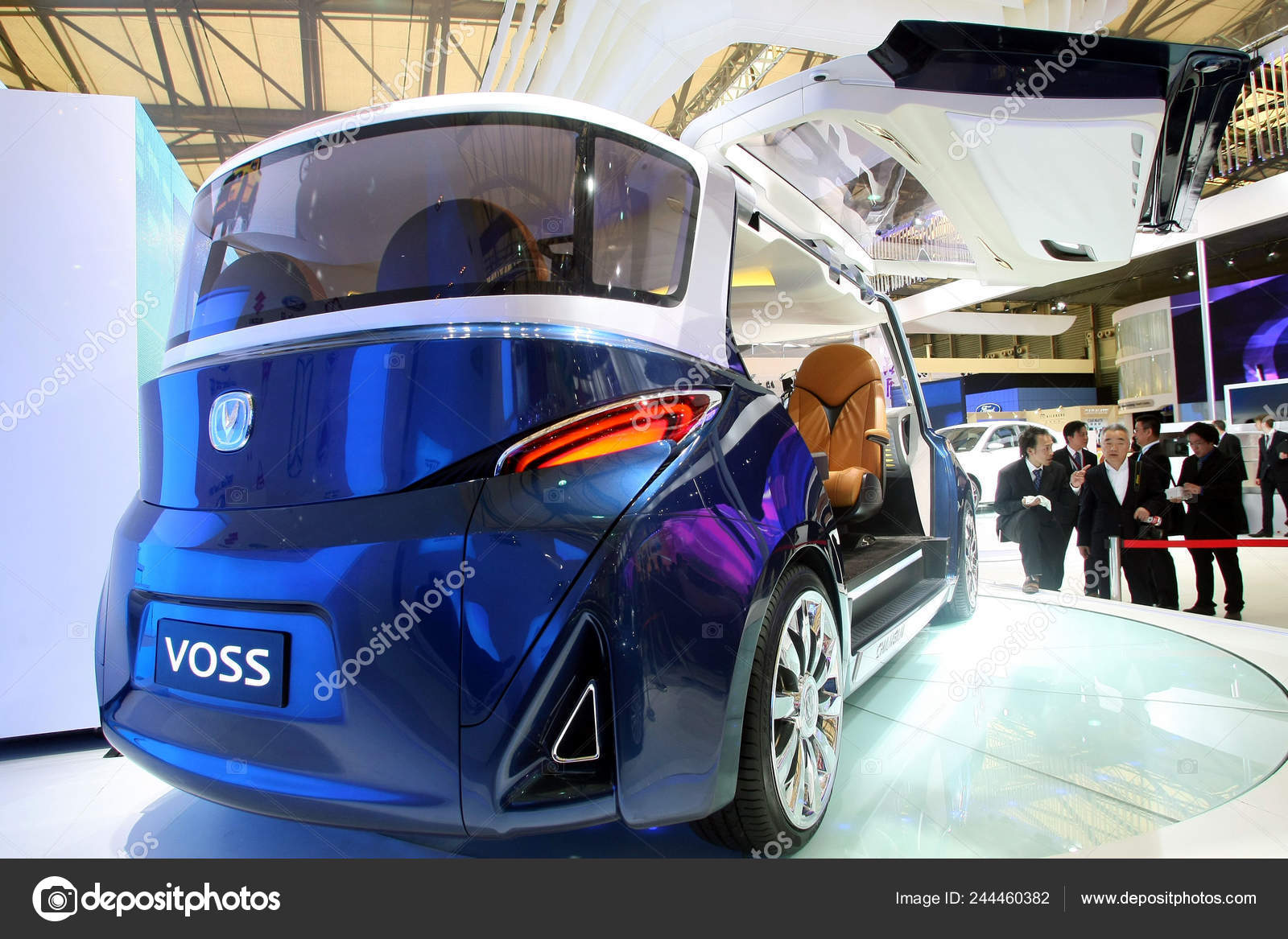 Changan Voss Mpv Concept Seen Display 14Th Shanghai International Automobile — Stock Editorial ...
