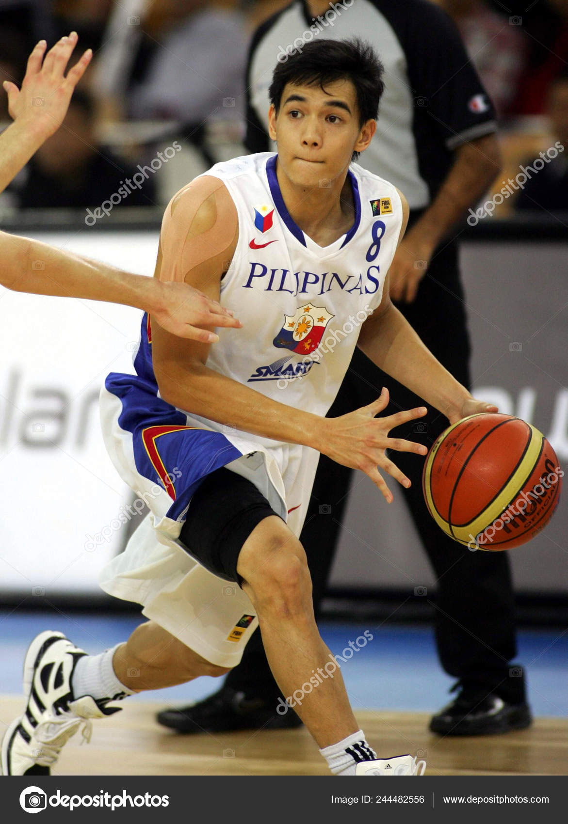 Christopher John Tiu Philippines Dribbles Japan Second Match 26Th Fiba ...