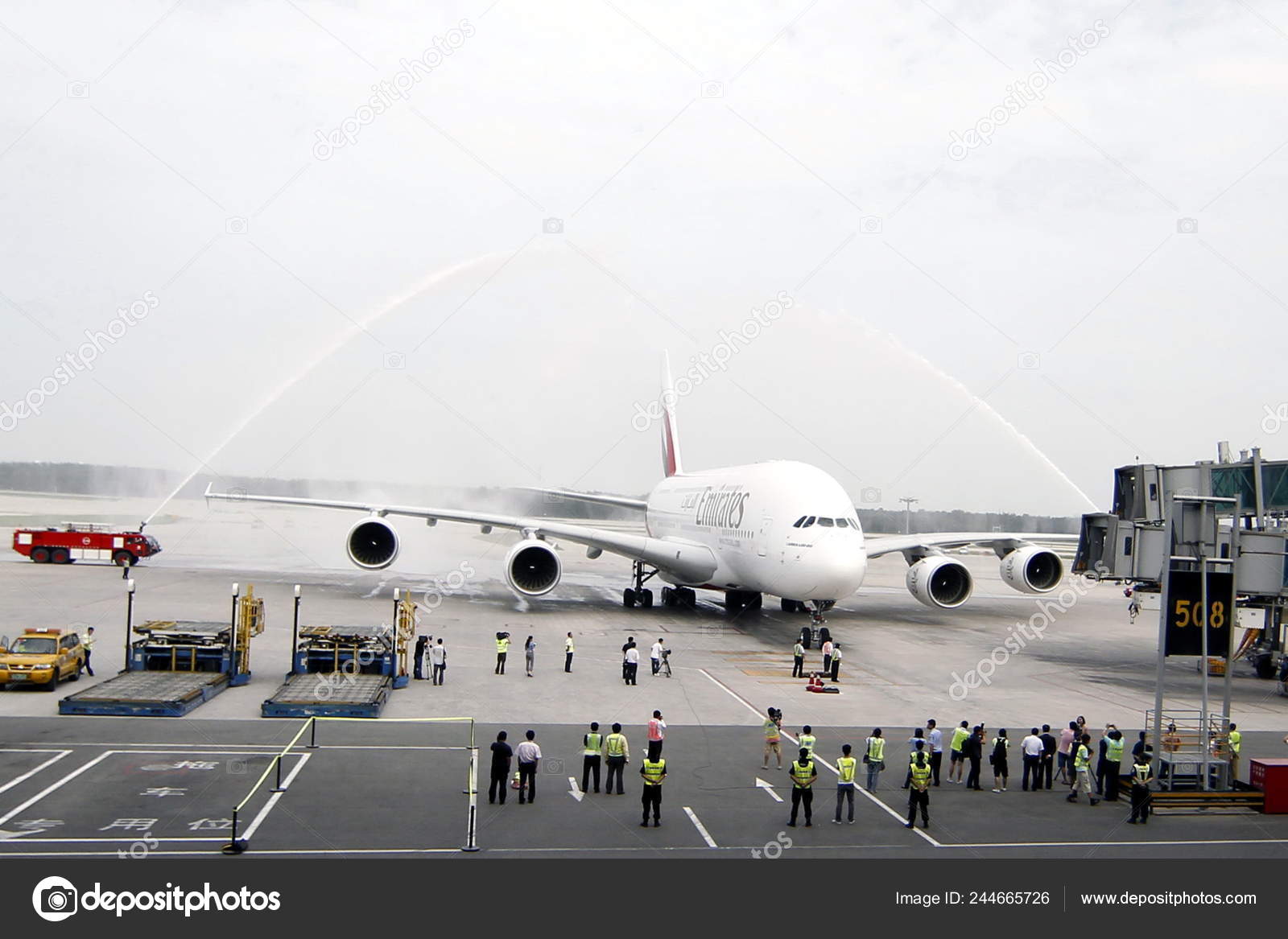 View Airbus A380 Emirates Beijing Capital International Airport Bcia ...