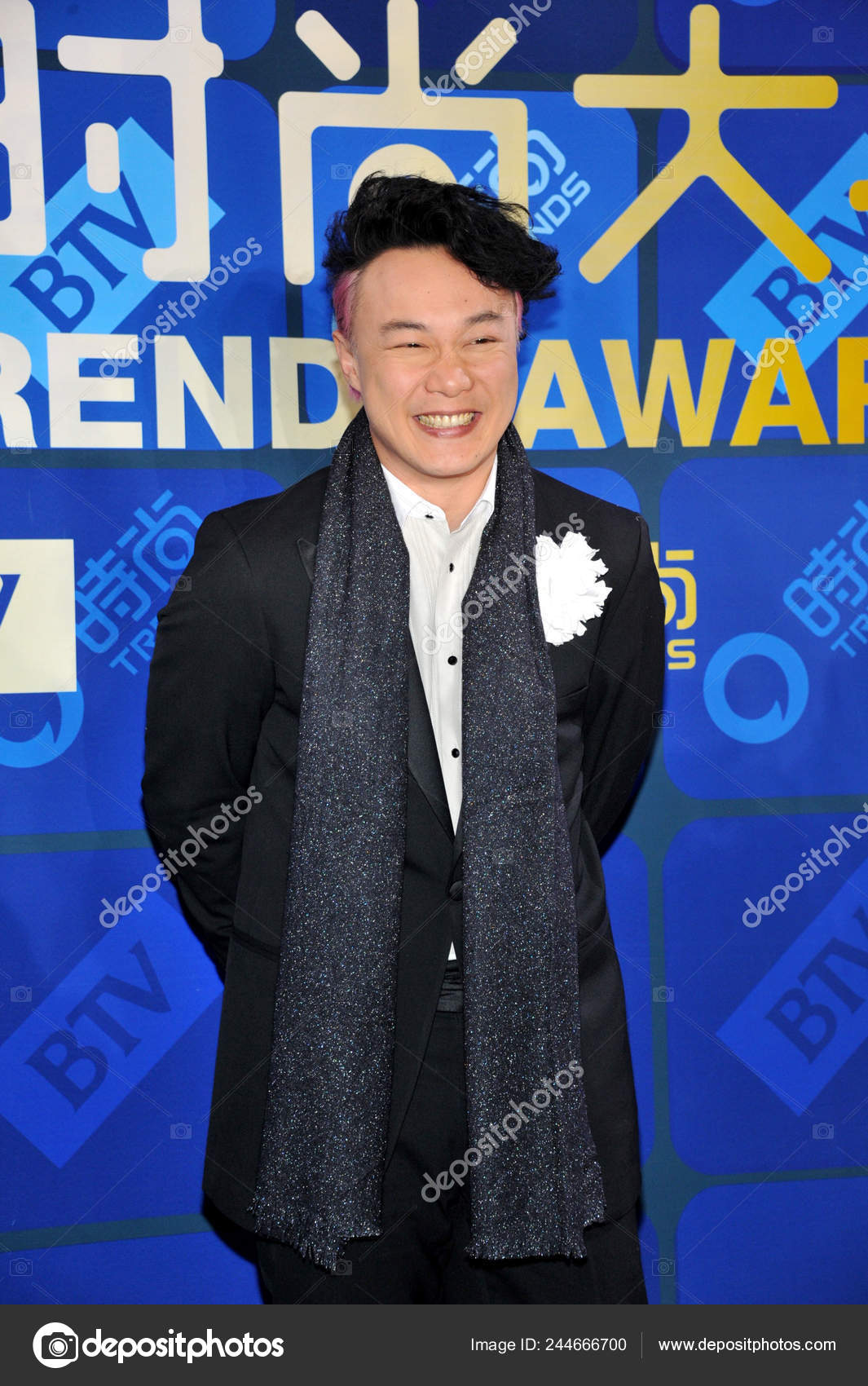 Hong Kong Singer Actor Eason Chan Yik Shun Attends 2011 – Stock ...