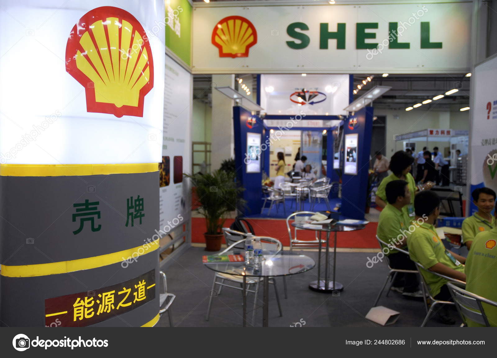 View Stand Shell Exhibition Guangzhou South Chinas Guangdong Province ...