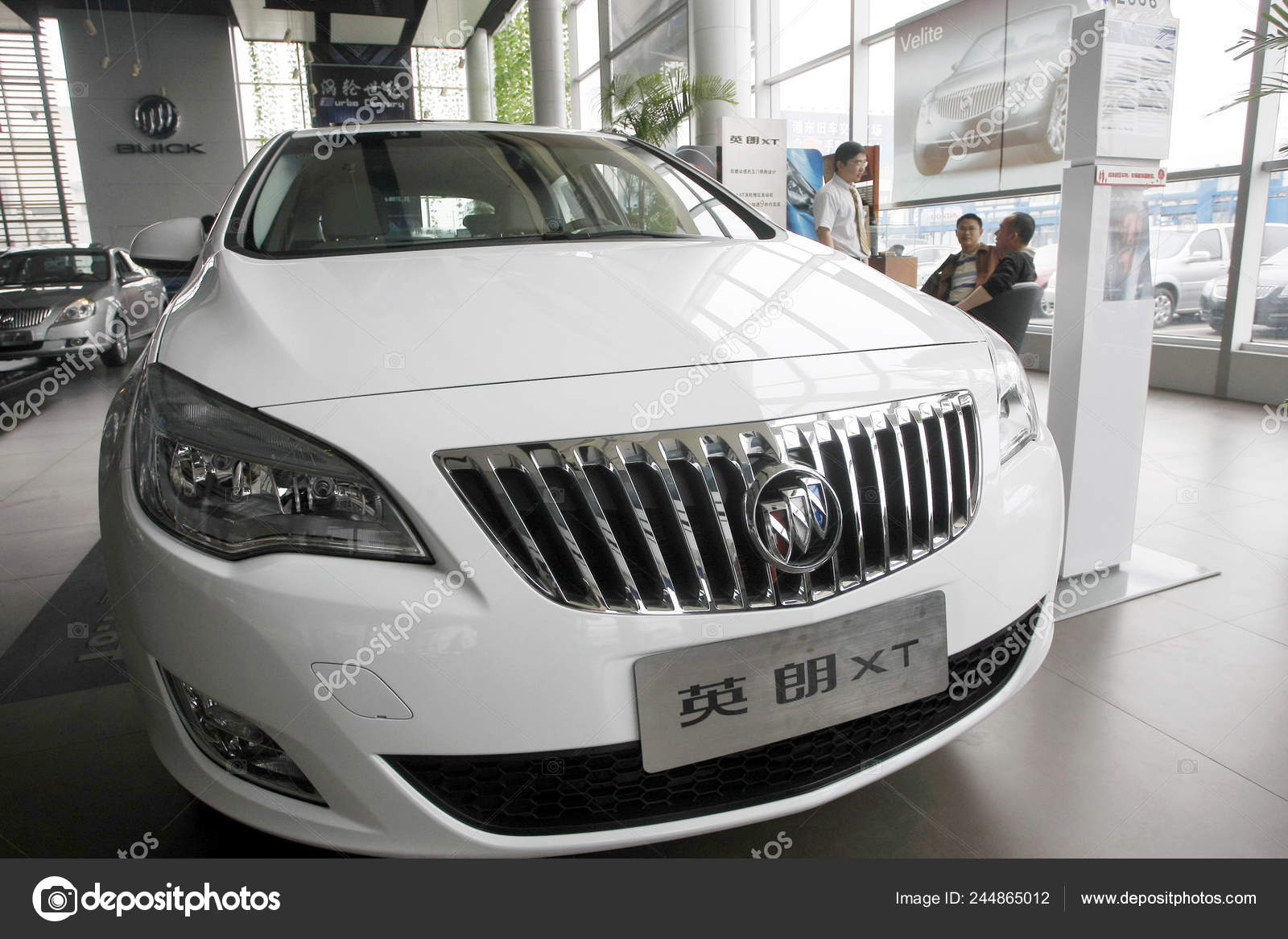Buick Excelle Shanghai Joint Venture Saic General Motors Displayed ...