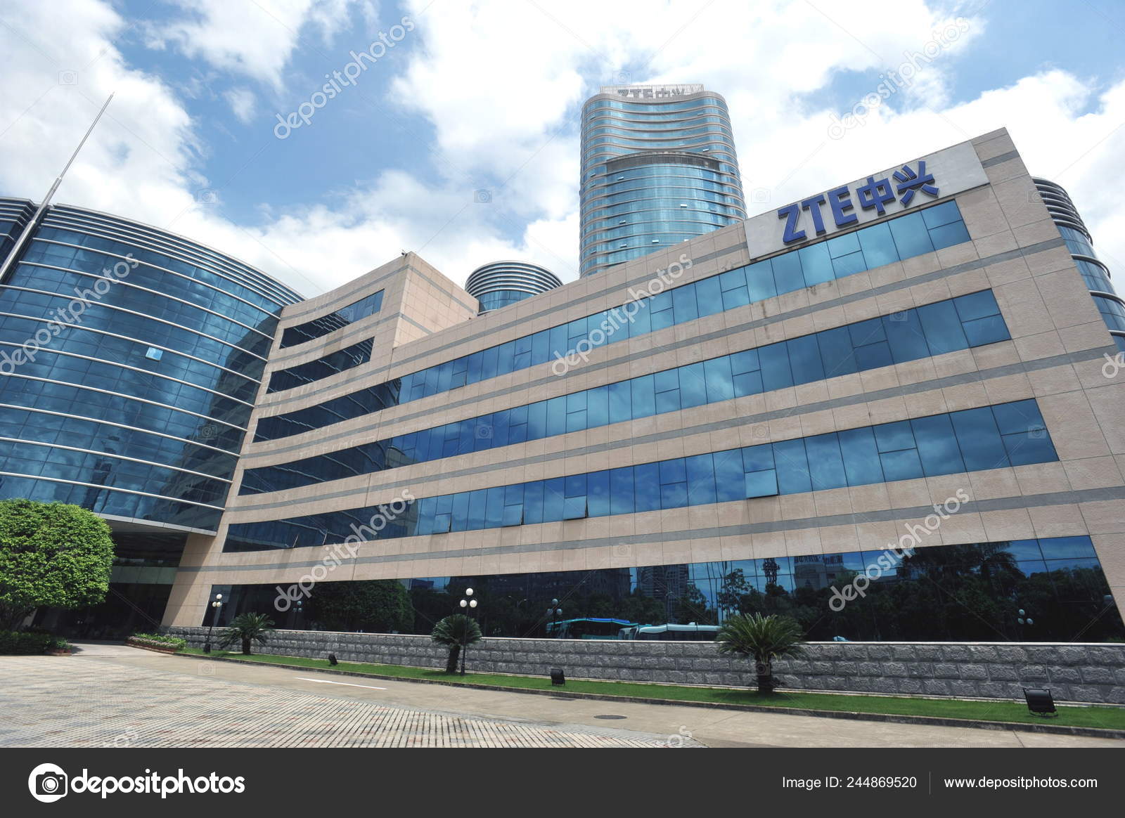 View Headquarters Zte Corp Shenzhen Southeast Chinas Guangdong Province ...