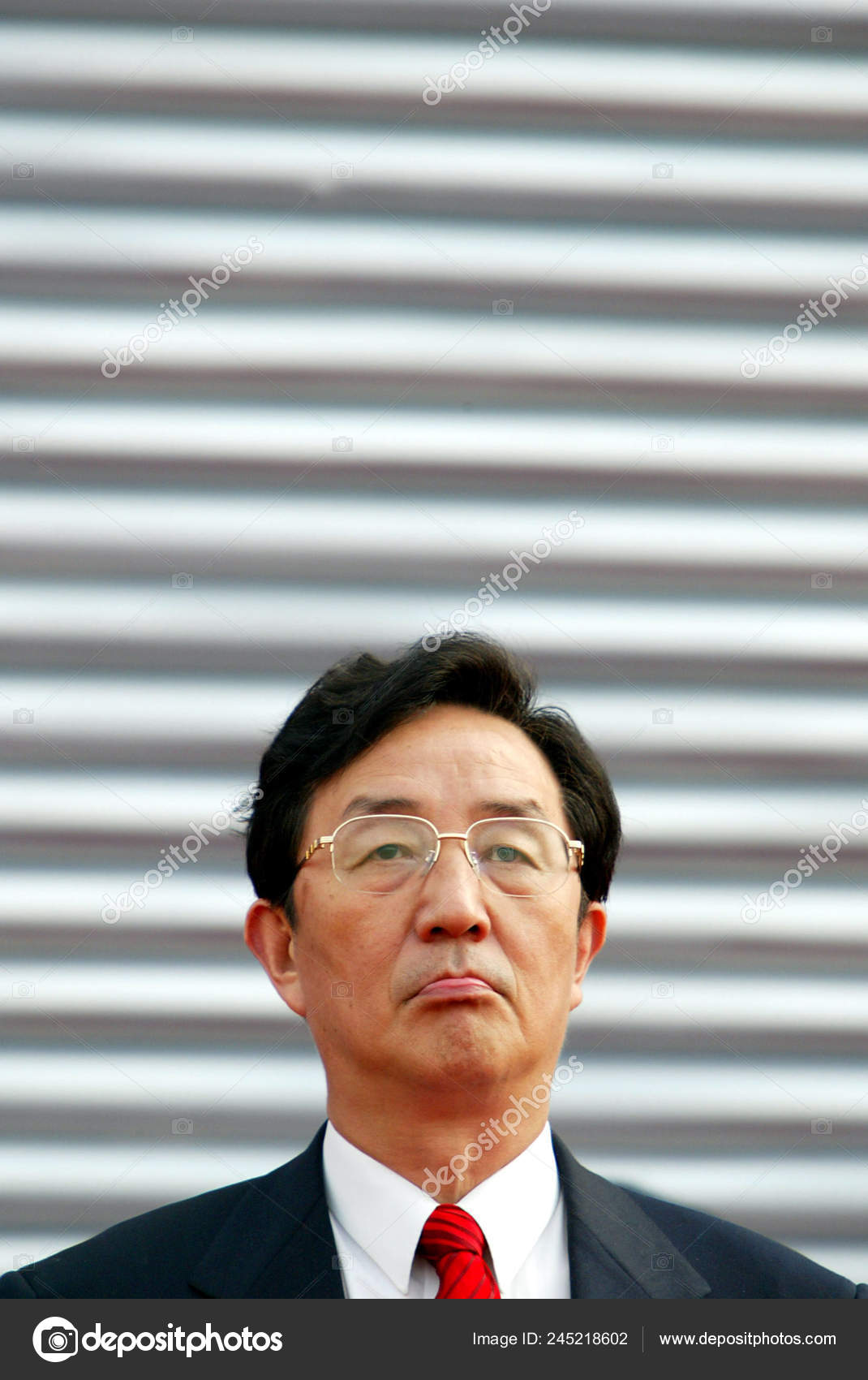 Chen Liangyu Former Secretary Shanghai Municipal Committee Communist Party China — Stock ...