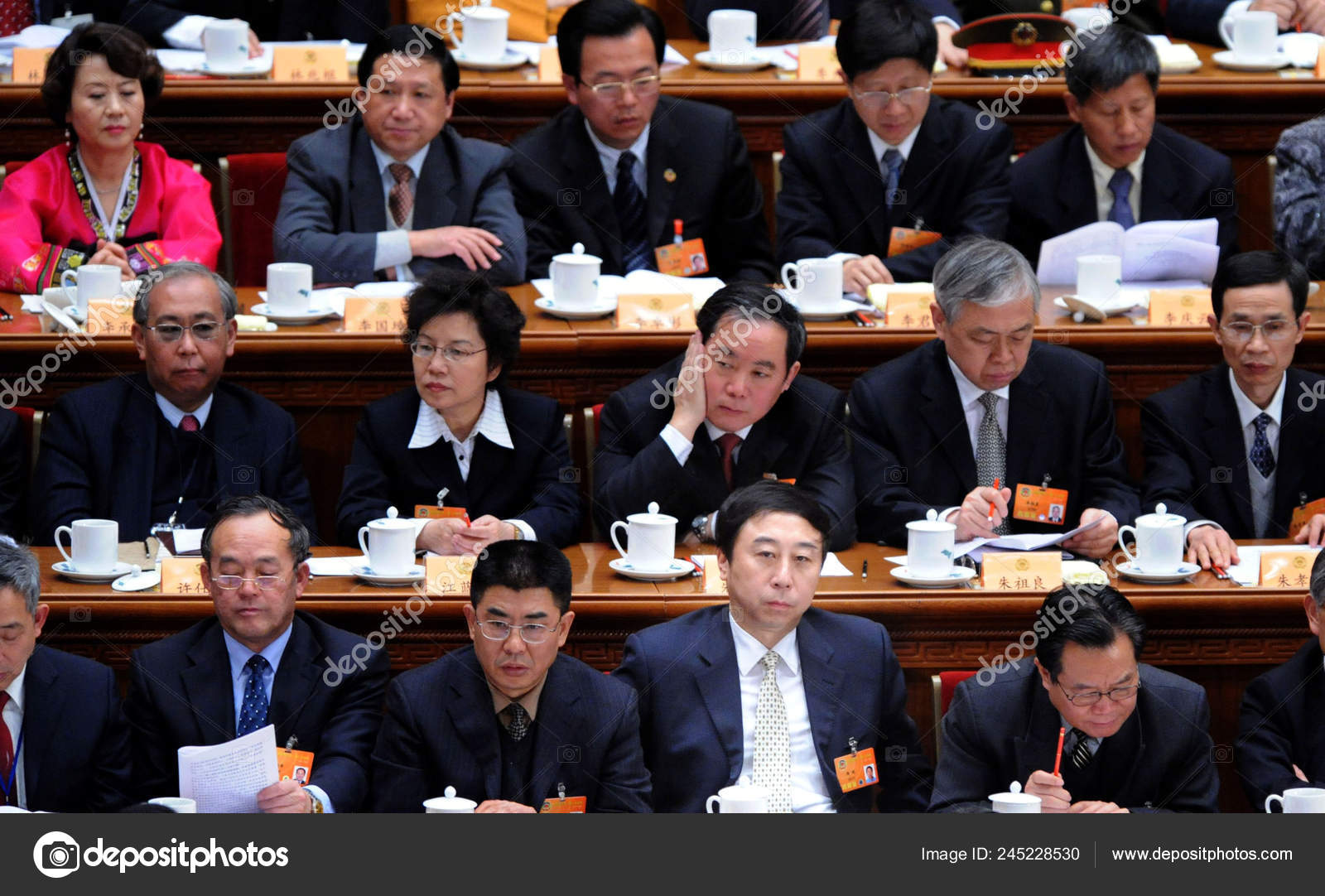 View Chinese Representatives First Session 11Th National Committee ...