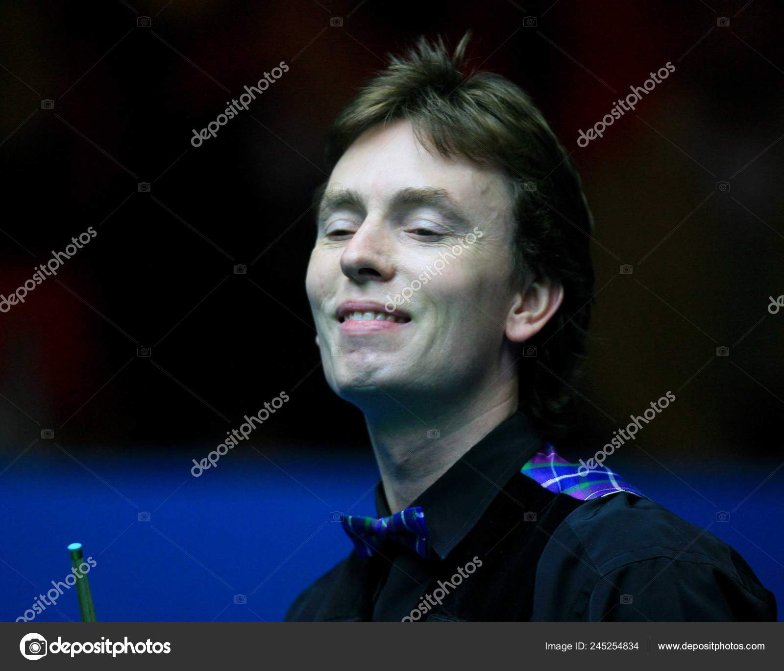 Ken Doherty England Ponders Game World Snooker Championship China Open ...