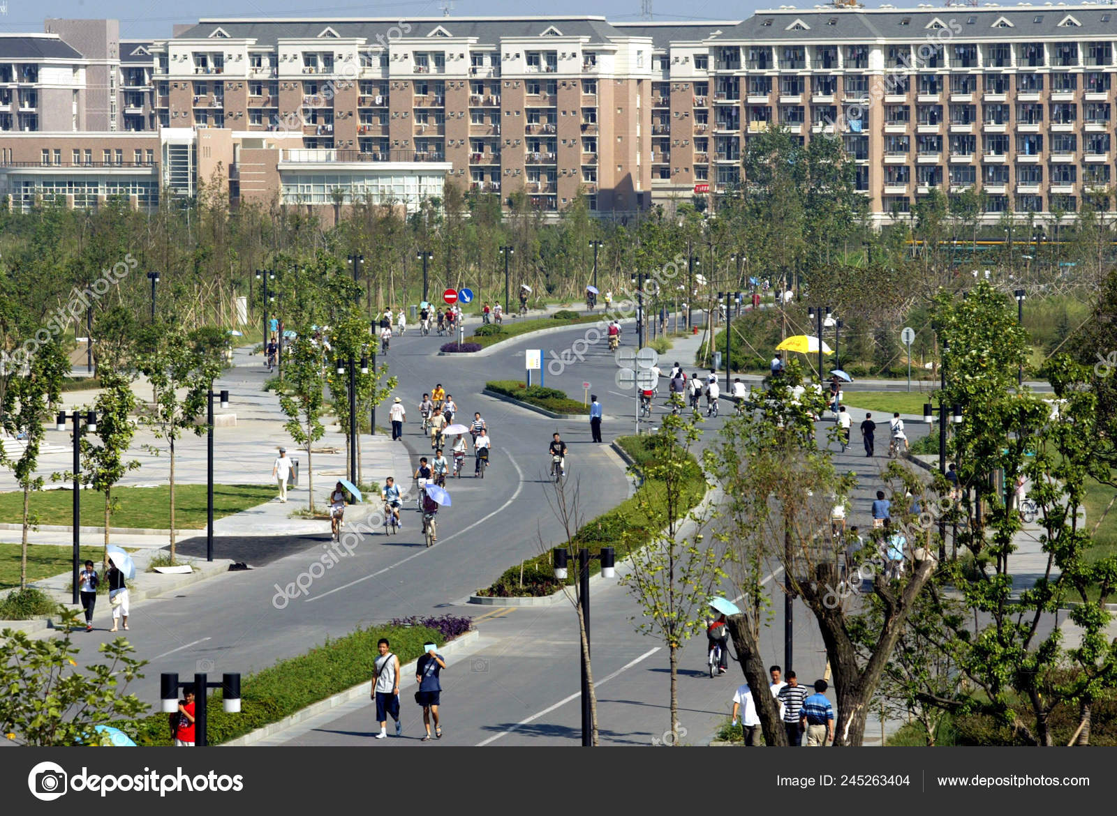 View Zijingang Campus Zhejiang University Hangzhou City East Chinas ...