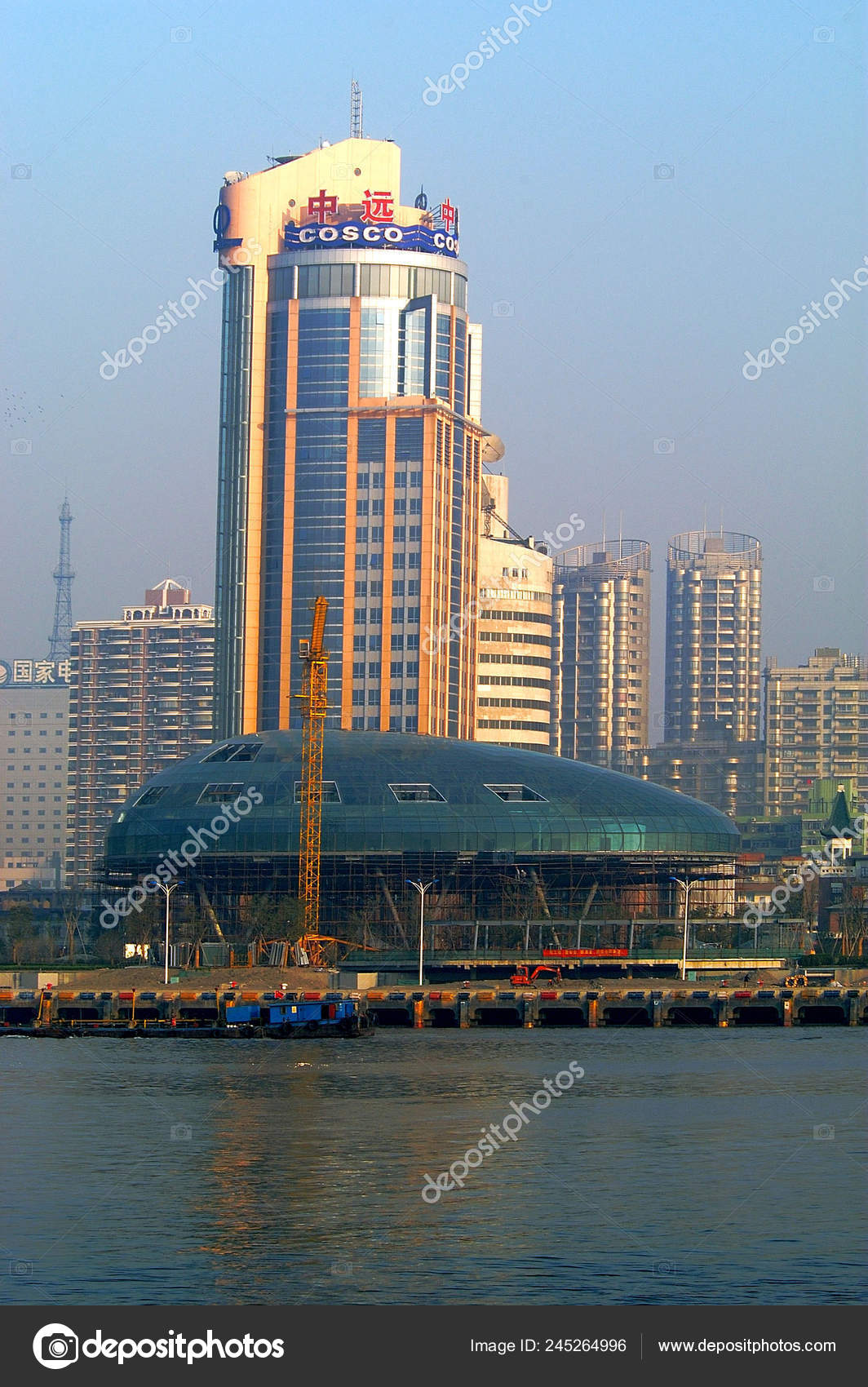 View Main Building International Passenger Transport Center Shanghai ...