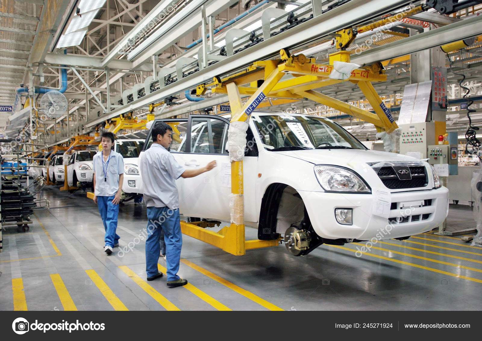 Car Assembly Line Workers Car Assembly Line Workers
