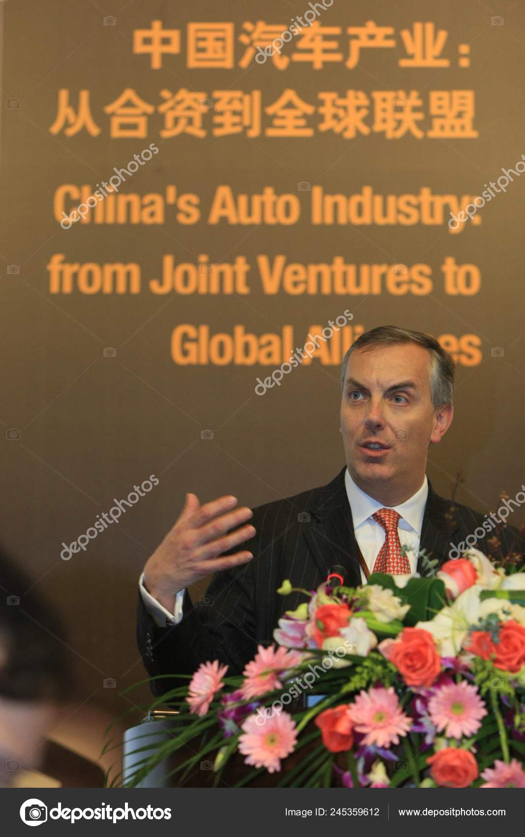 Pierre Cohade President Goodyear Tire Rubber Companys Asia Pacific ...