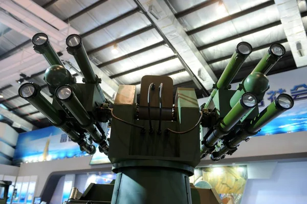 Un vehículo de defensa aérea TD-2000B de fabricación china se ve en ...