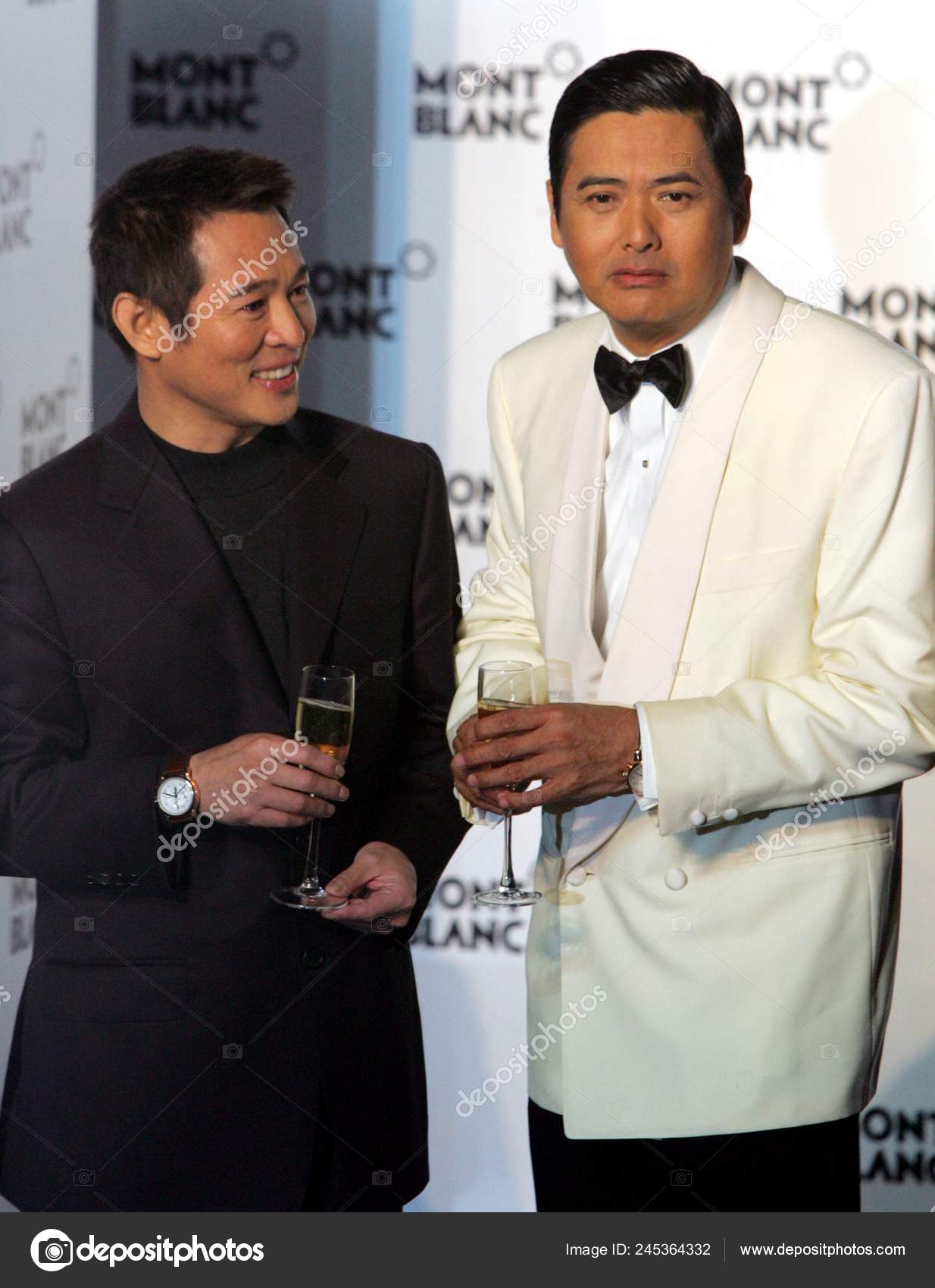 Hong Kong Actor Chow Yun Fat Right Poses Chinese Actor — Stock ...