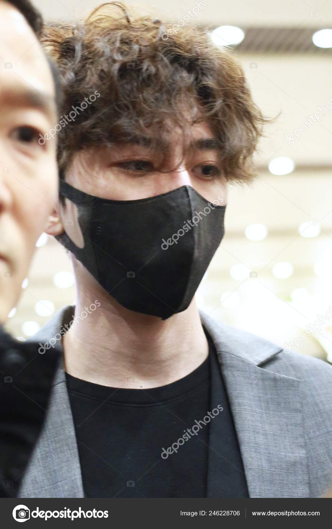 Singer Rapper Cai Xukun Chinese Boy Group Nine Percent Arrives — Stock ...