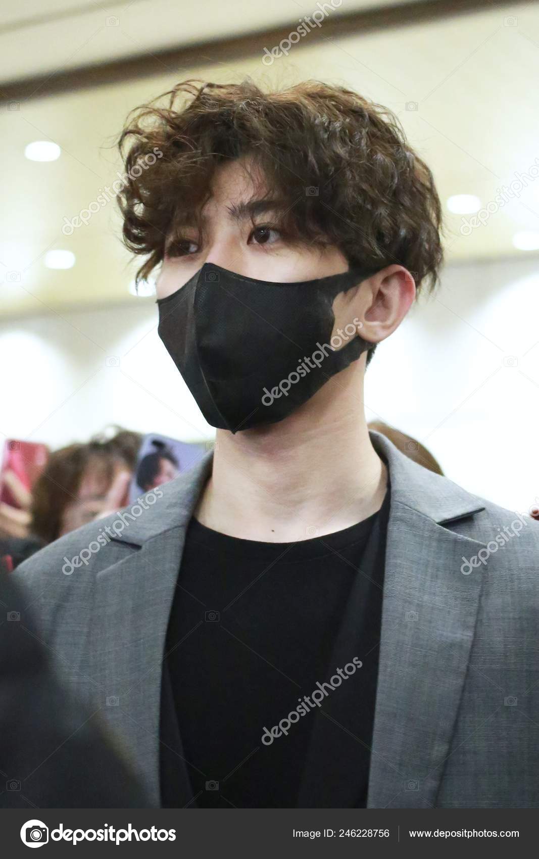 Singer Rapper Cai Xukun Chinese Boy Group Nine Percent Arrives – Stock ...