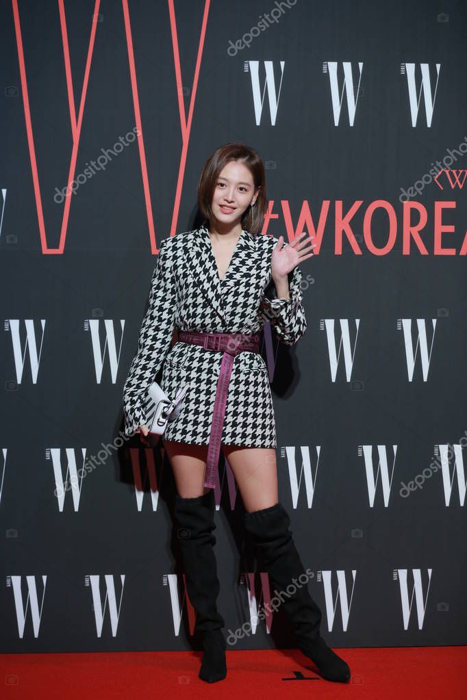 La actriz surcoreana Kim Jae-kyung asiste a la 13ª Campaña de ...