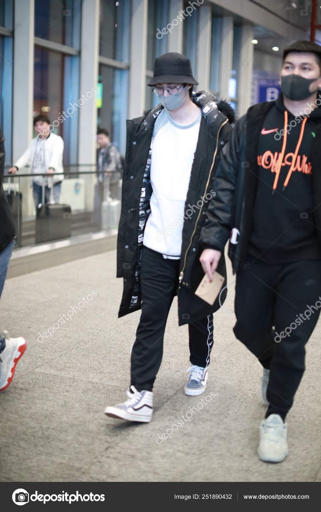 Chinese Actor Dylan Wang Hedi New Lineup Chinese Boy Group — Stock ...