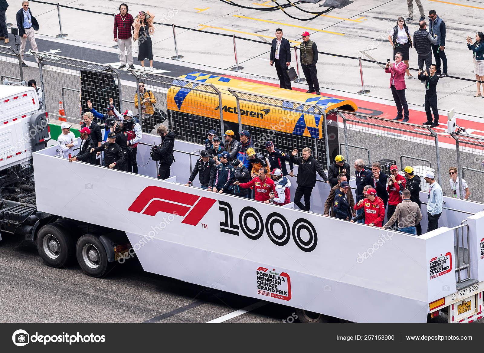 CHINA SHANGHAI FORMULA 1 HEINEKEN CHINESE GRAND PRIX 2019 – Stock ...