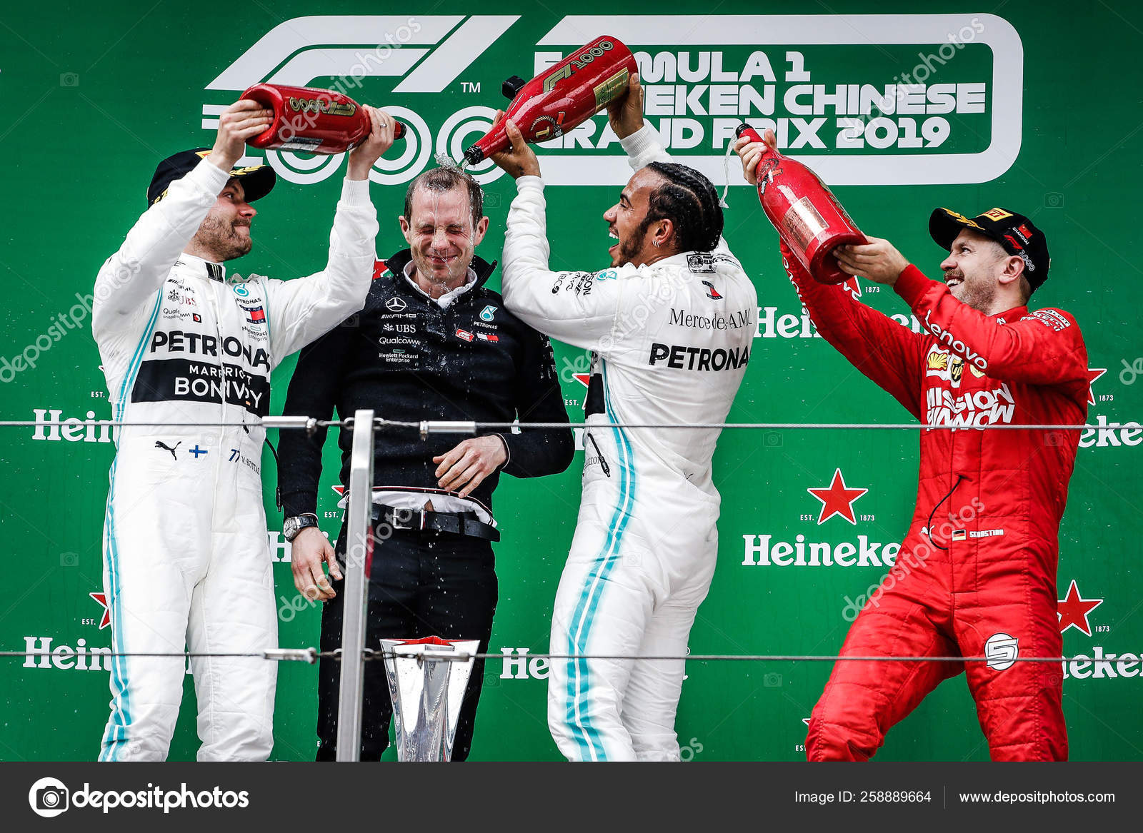 CHINA SHANGHAI FORMULA 1 HEINEKEN CHINESE GRAND PRIX 2019 — Stock ...
