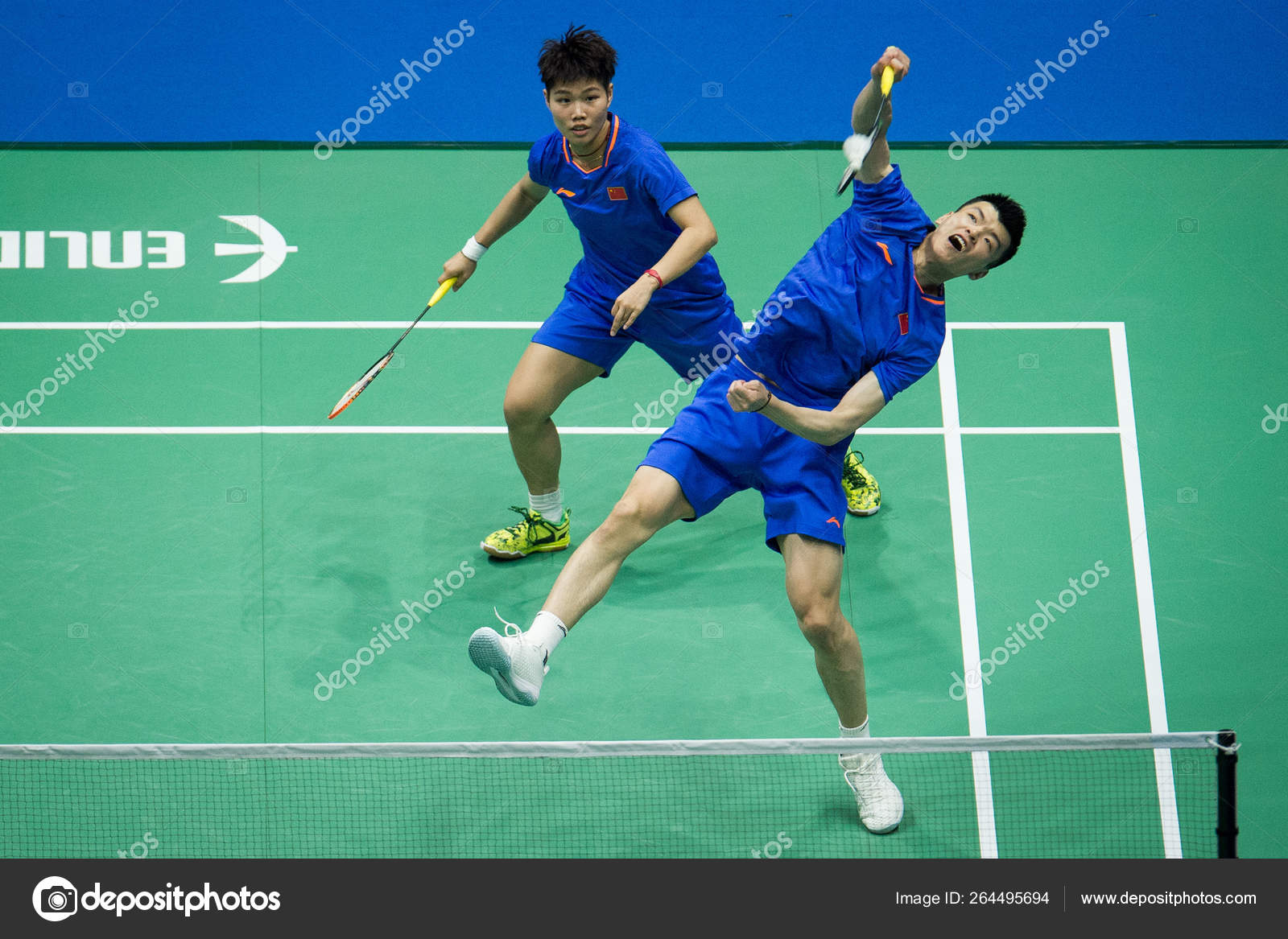 CHINA WUHAN 2019 BADMINTON ASIA CHAMPIONSHIPS — Stock Editorial Photo ...
