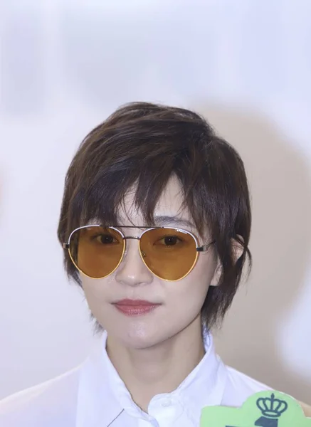 Chinese Actress Jiao Junyan Attends Brand Event Shanghai China April ...