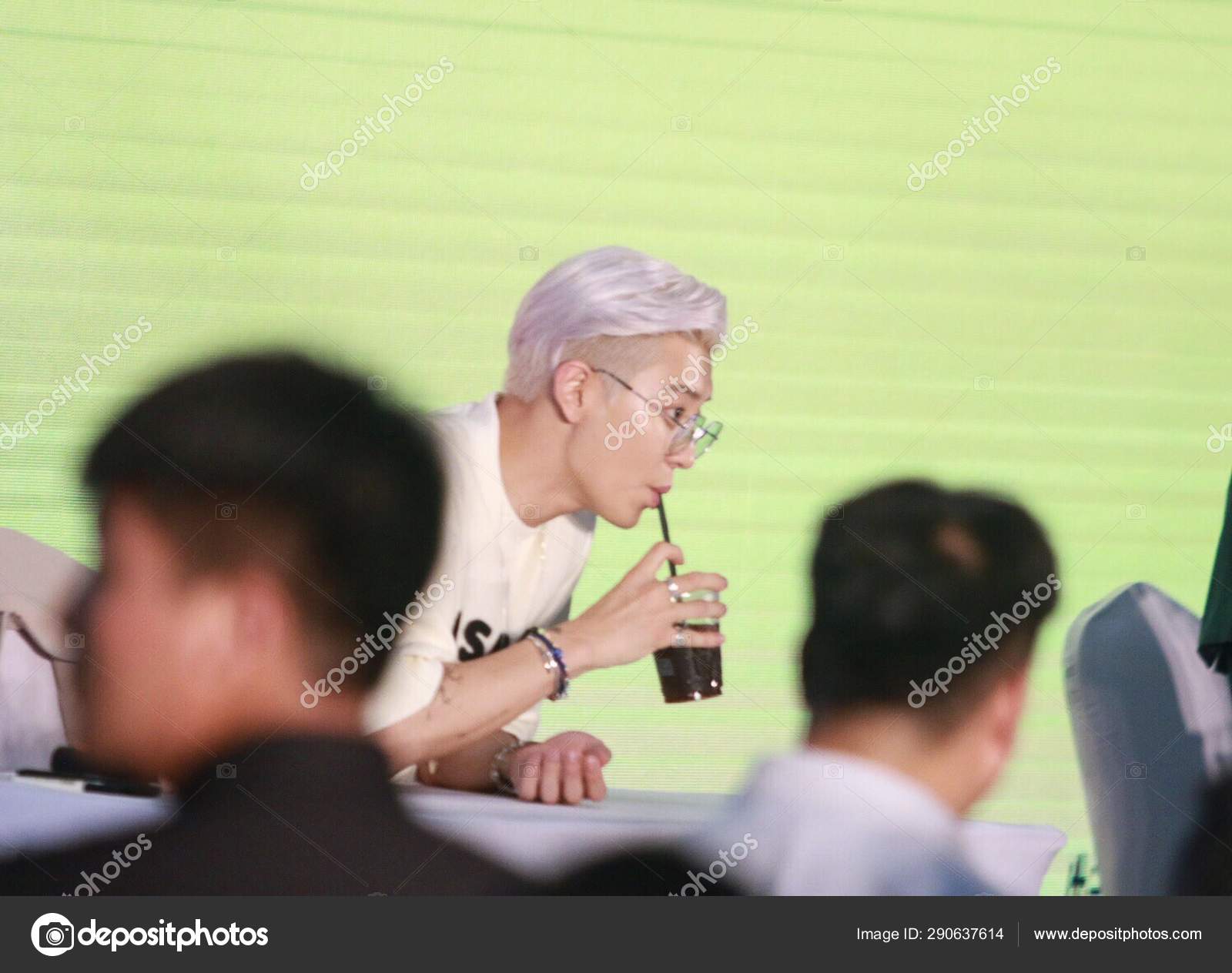 South Korean Singer Actor Park Chan Yeol Better Known Mononym — Stock ...