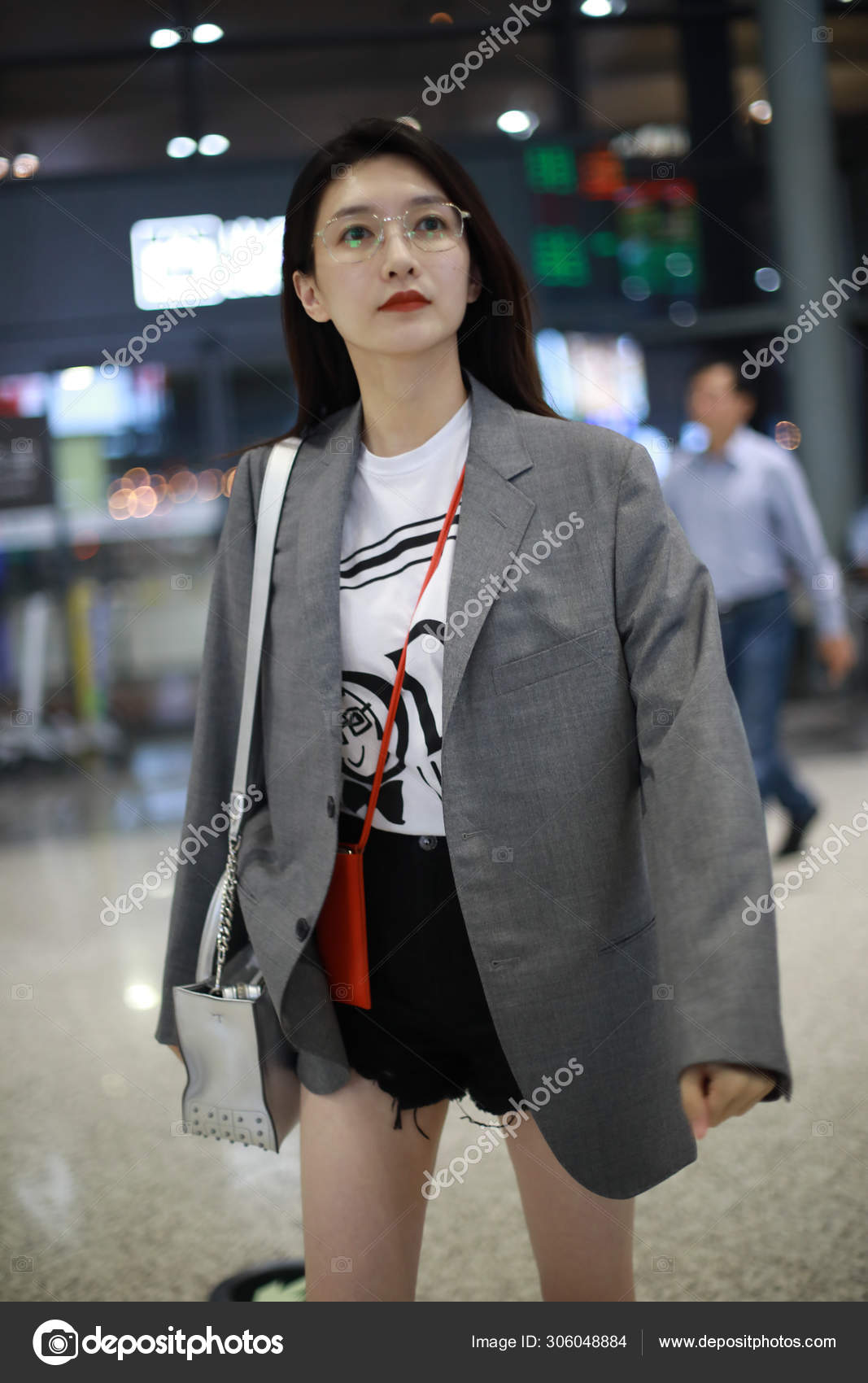 Jiang Shuying Also Known Maggie Jiang Chinese Actress Appears Blazer ...