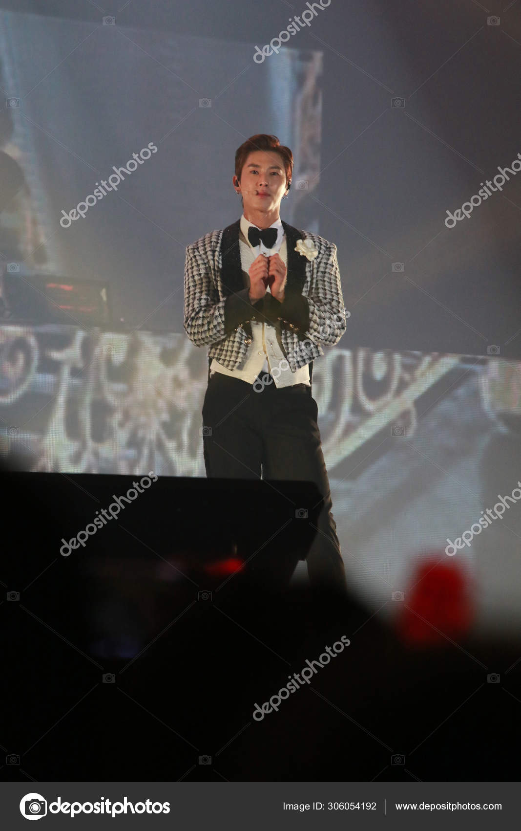 Singers Actors Shim Chang Min Also Known His Stage Name — Stock ...