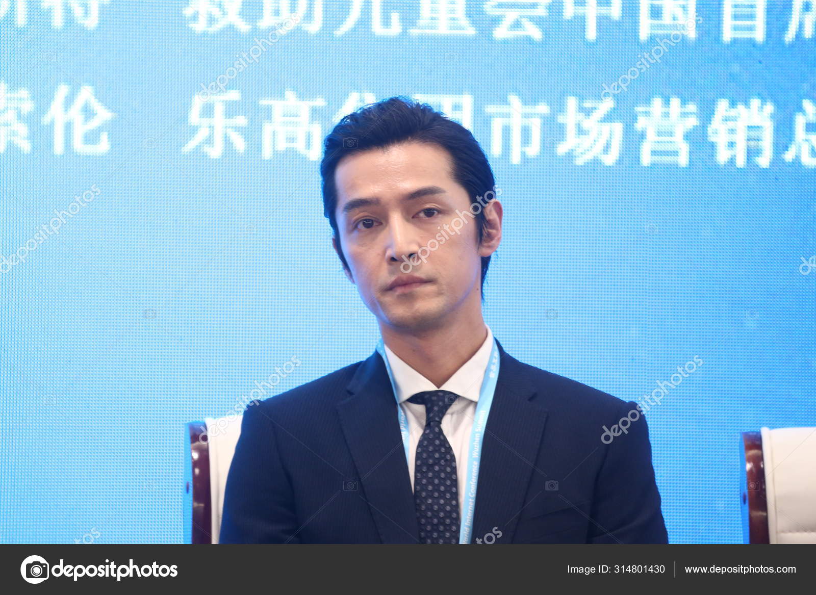 Chinese Actor Singer Also Known Hugh Delivers Speech Advice Juveniles ...