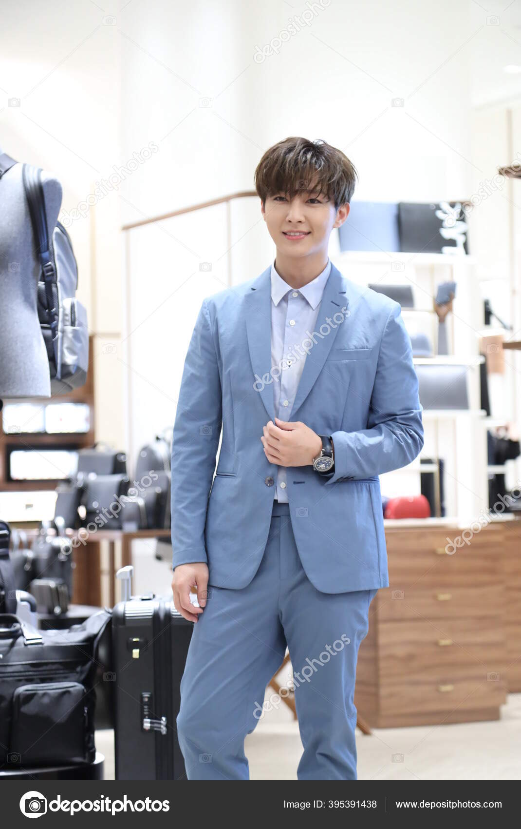 Taiwanese Actor Singer Aaron Yan Who One Members Taiwanese Boy — Stock ...