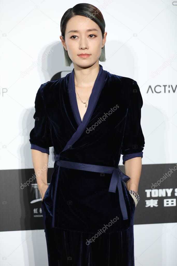 La actriz china Ma Yili asiste al desfile de moda Comme Moi de la marca ...