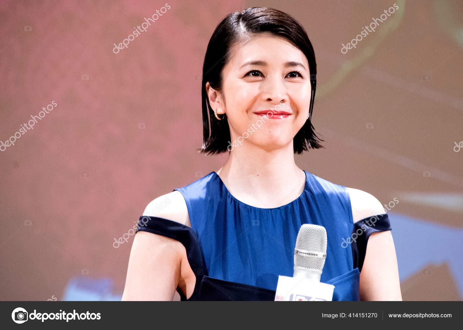 Yuko Takeuchi Japanese Actress Yuko Takeuchi, Left, And Actor