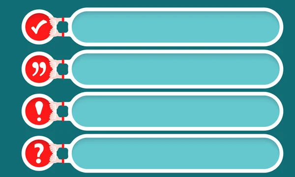 Notification banners Stock Vector Image by ©PKIllustrations #9690361