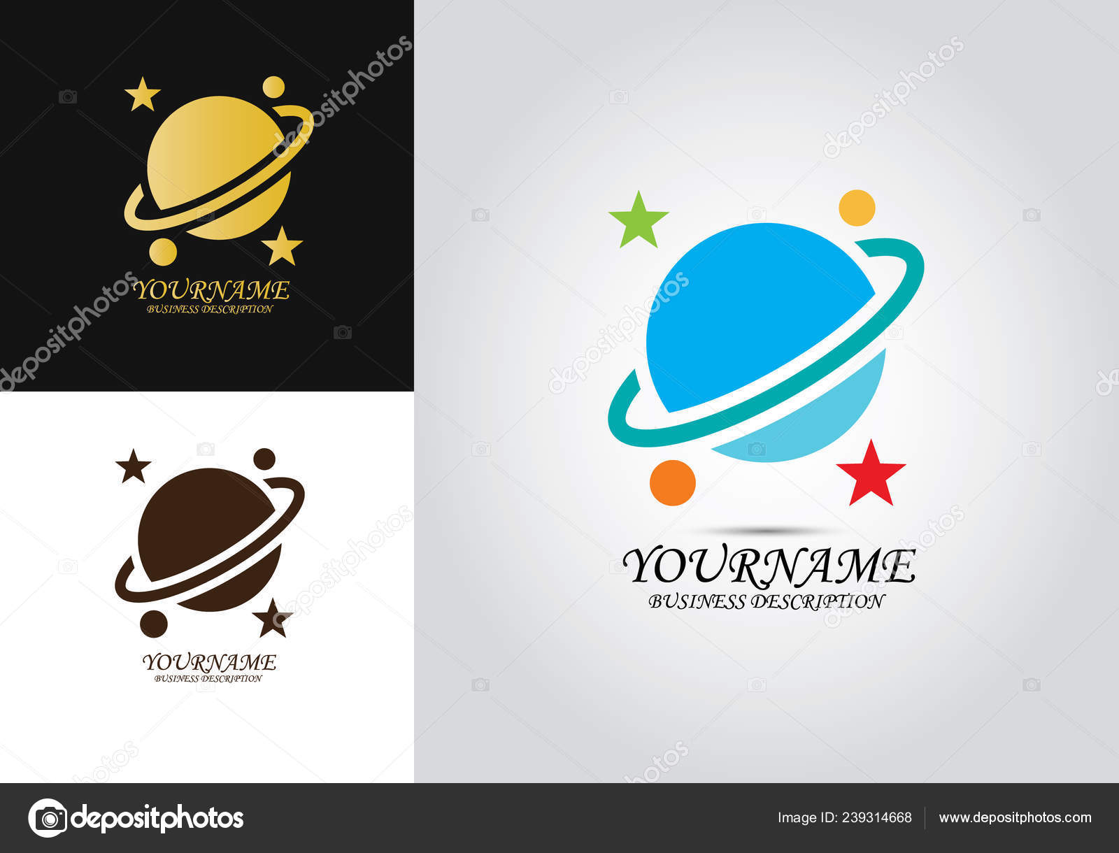 Star Planet Fun Logo Stock Vector Image by ©nafizunsal.outlook.com ...