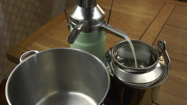 Beginning Milk Separation Process General View Installation Separation ...