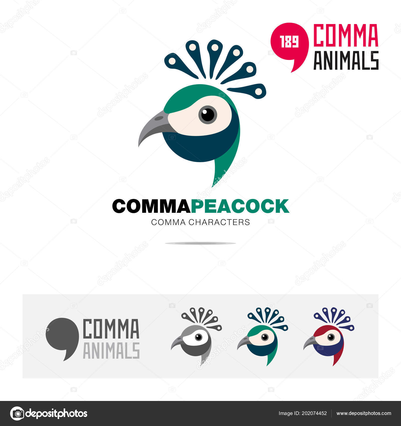 Peacock Logo Brand