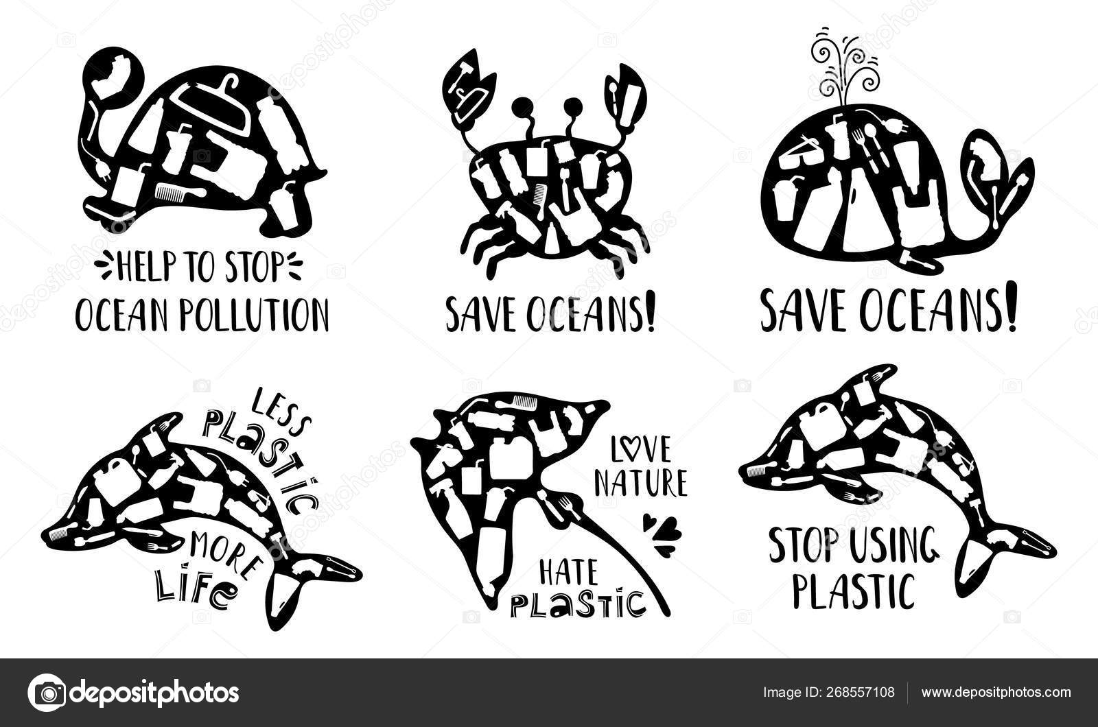 Nature Ecology Pollution Stock Vector Image by ©Sunniwa #268557108