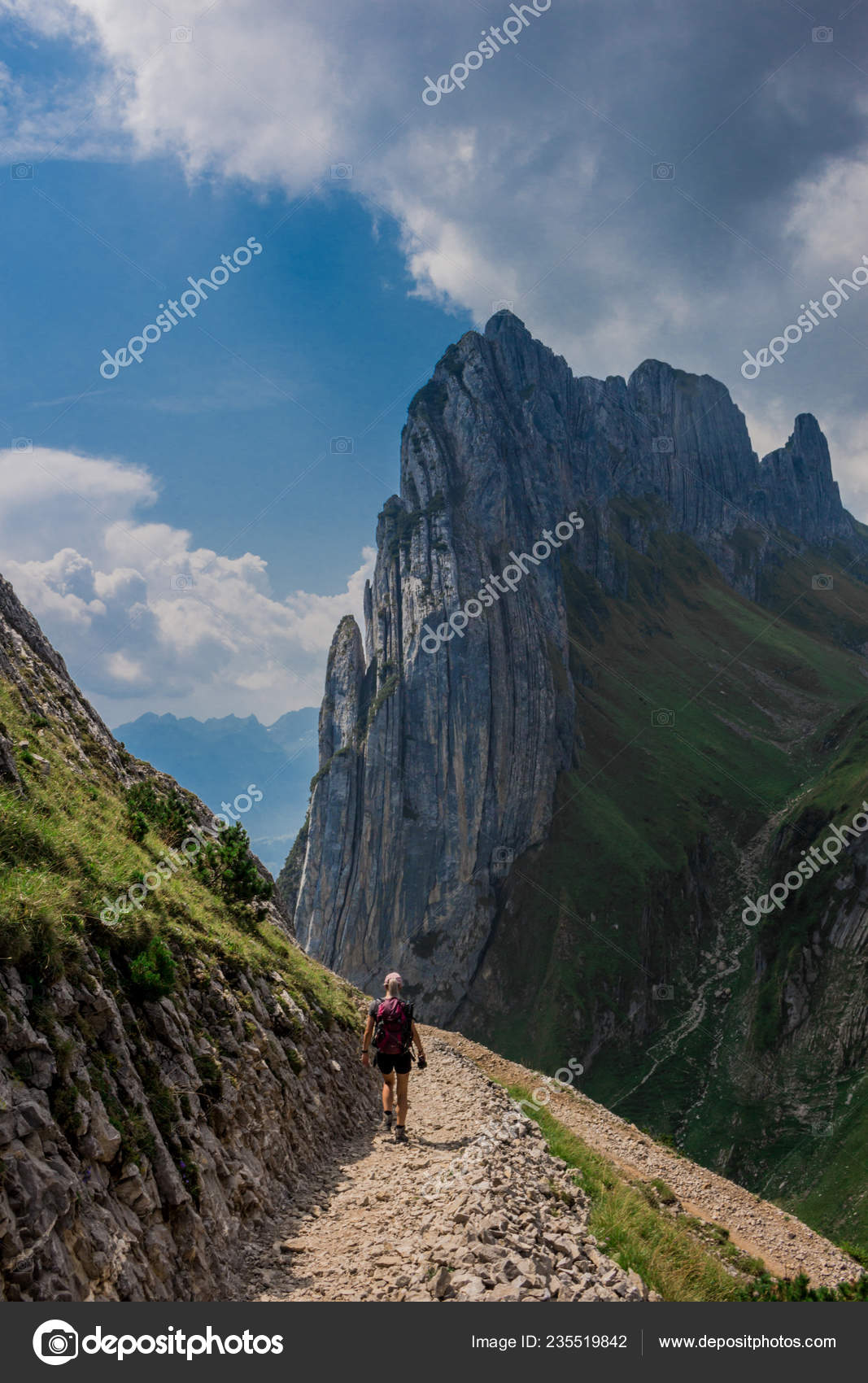 Exploratory Tour Beautiful Appenzell Mountain Region Stock Photo by ...