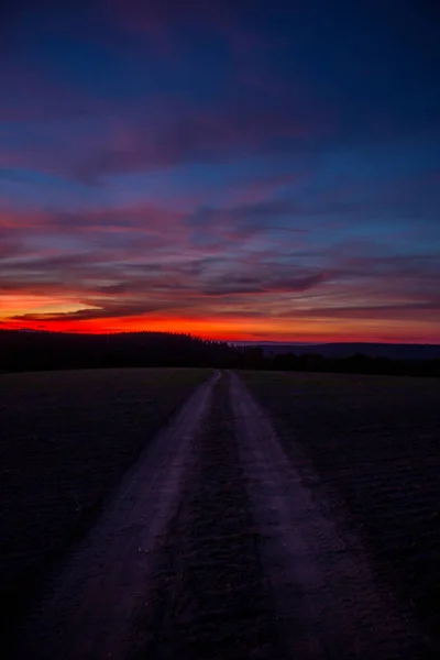 Sunrise path Stock Photos, Royalty Free Sunrise path Images | Depositphotos