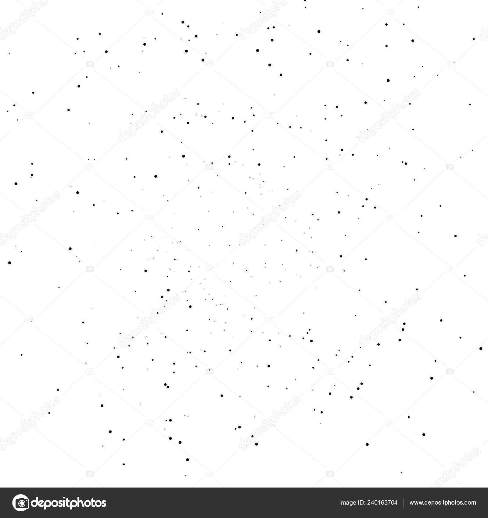 Black Spots Scatter Glitter Distress Abstract Background Vector ...