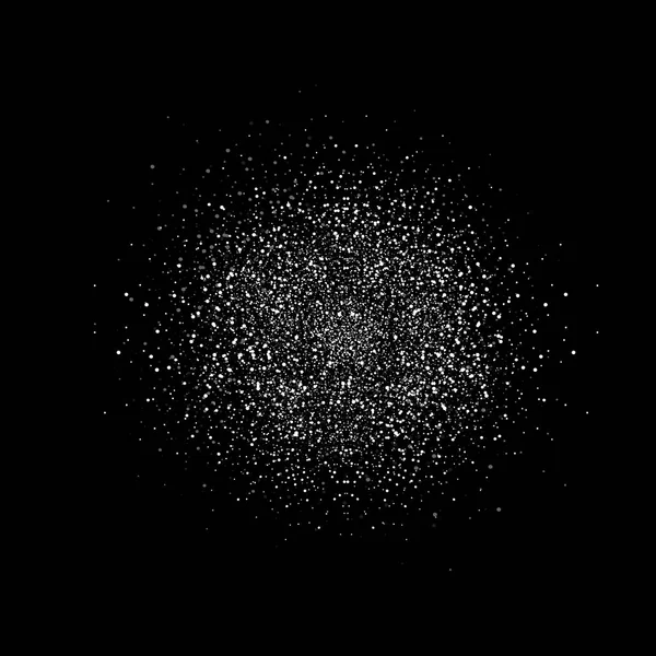 Dust Particles Scatter Brush White Abstract Background Vector ...